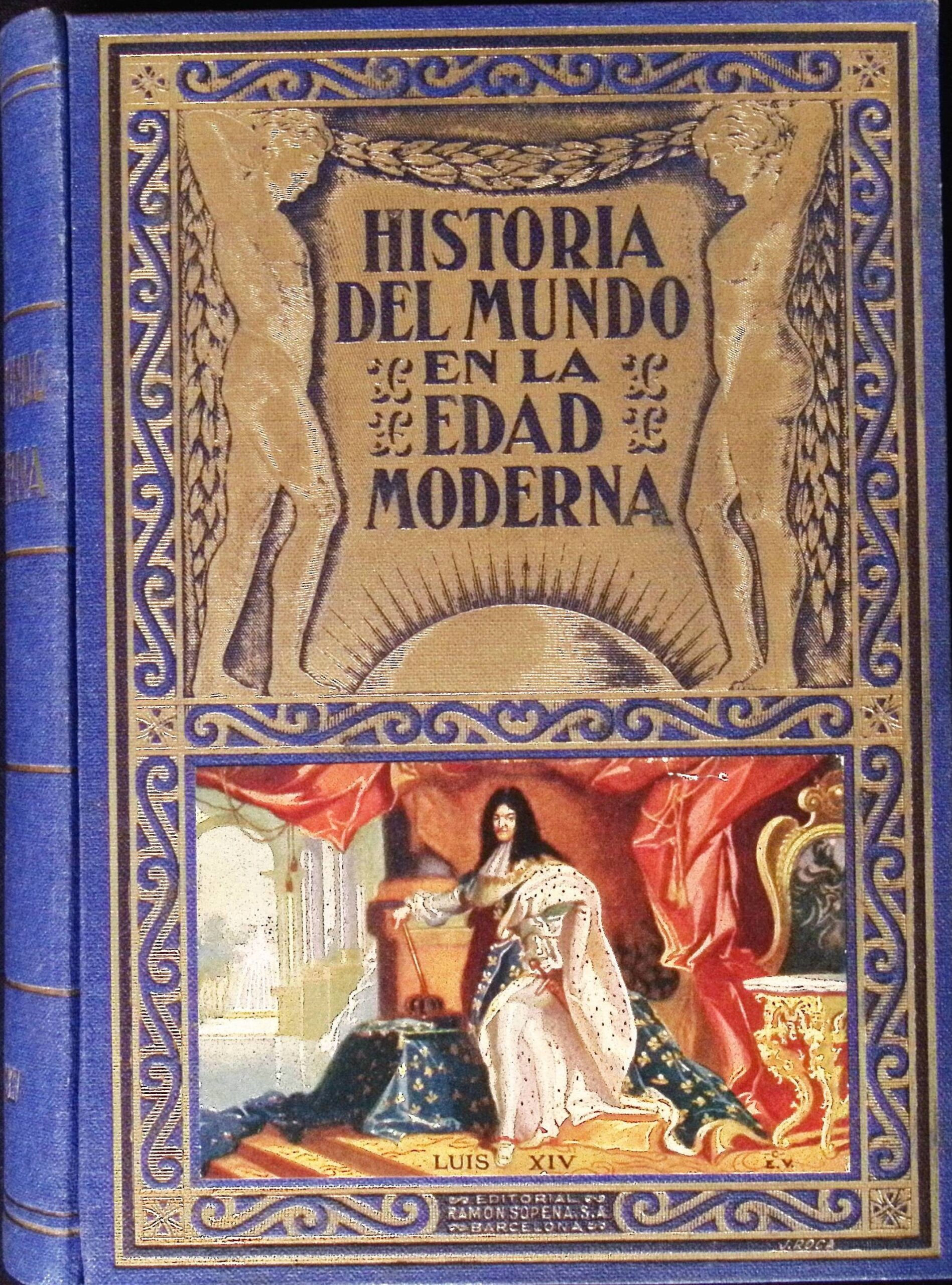 HISTORIA DEL MUNDO EN LA EDAD MODERNA - Libro Antiguo Clásico